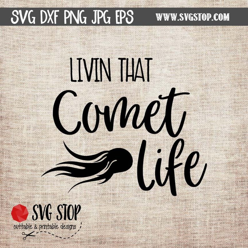 Comets Mascot Mini Bundle - SVG, DXF, PNG Jpg Eps - Clip Art Cut File ...