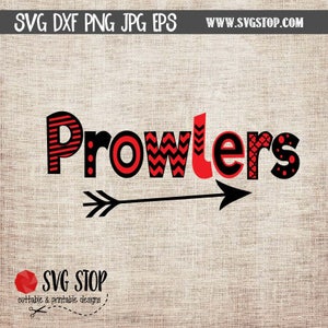 Prowler Mascot Mini Bundle - SVG, DXF, PNG, Jpg, Eps - Clip Art Cut ...