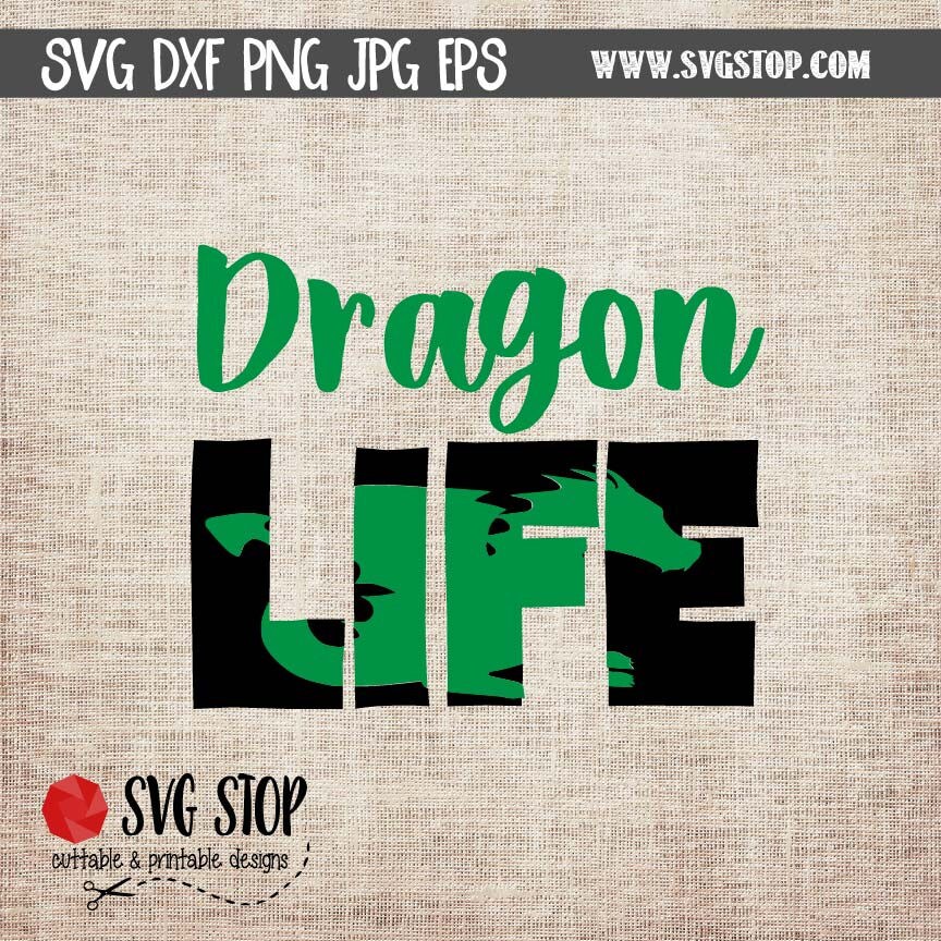 Dragons Mascot Mini Bundle - SVG, DXF, PNG Jpg Eps - Clip Art Cut File ...