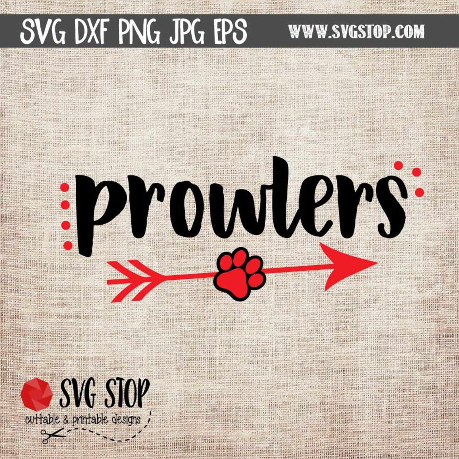 Prowler Mascot Mini Bundle - SVG, DXF, PNG, Jpg, Eps - Clip Art Cut ...