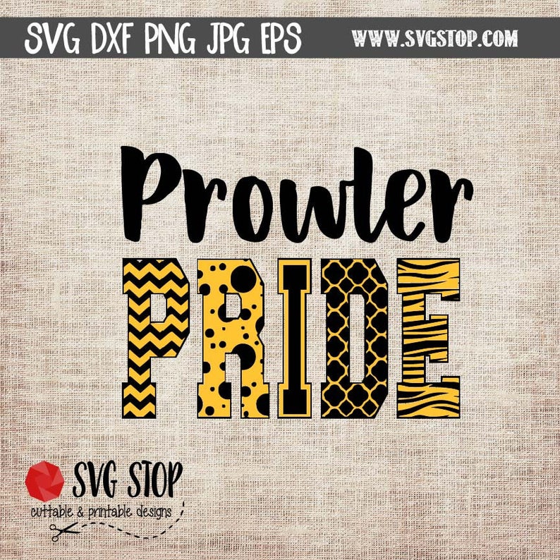 Prowler Mascot Mini Bundle - SVG, DXF, PNG, Jpg, Eps - Clip Art Cut ...