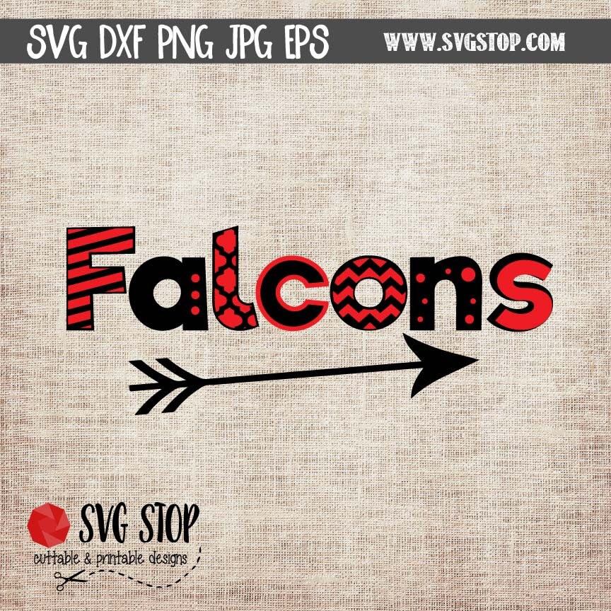 Falcon Mascot Mini Bundle SVG DXF PNG Jpg Eps Clip Art - Etsy
