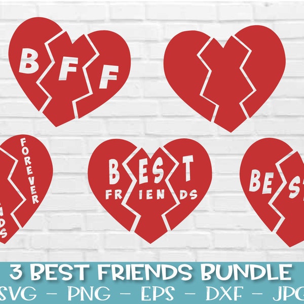 Best Friends Svg Files for Cricut - Etsy