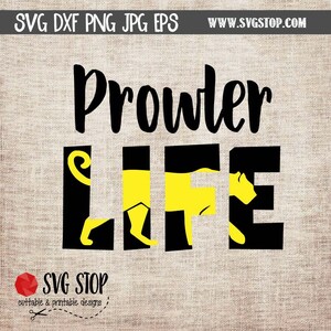 Prowler Mascot Mini Bundle - SVG, DXF, PNG, Jpg, Eps - Clip Art Cut ...