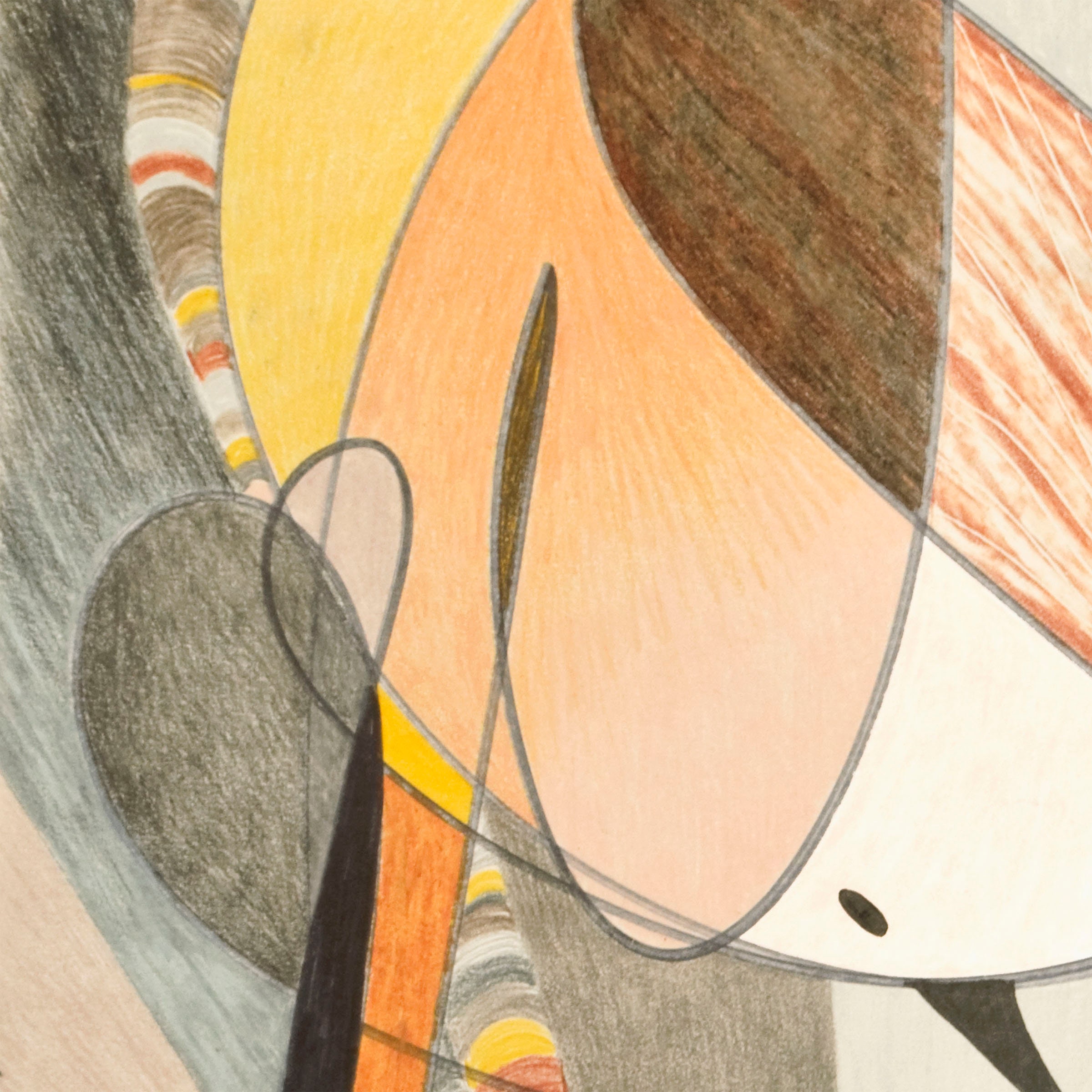 Mid Century Modern Bird Illustration Art Print Art Wall Print - Etsy