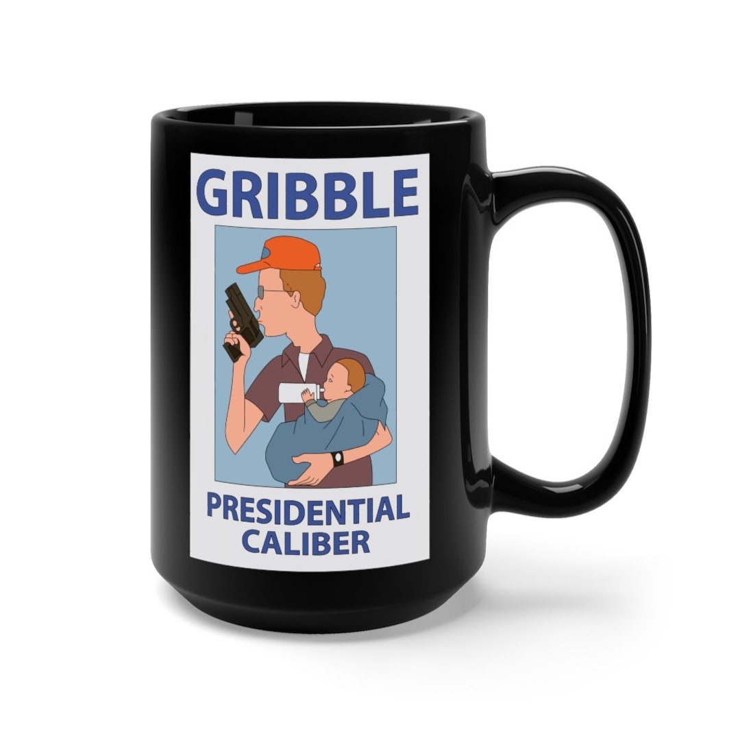 King of the Hill Dale Gribble Black Mug 15oz - Etsy