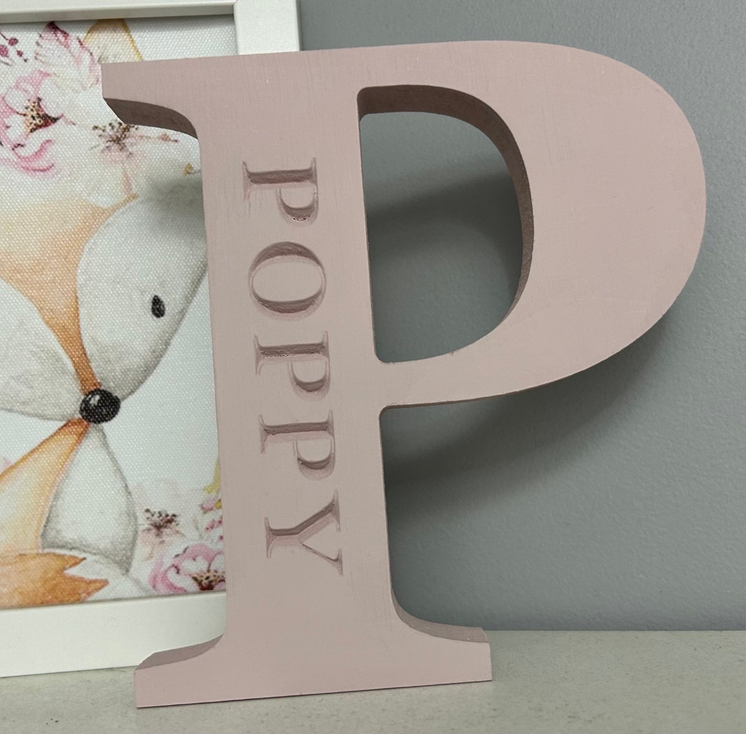Cara Ready Made Wooden Letters,nursery Decor,new Baby Gift ...