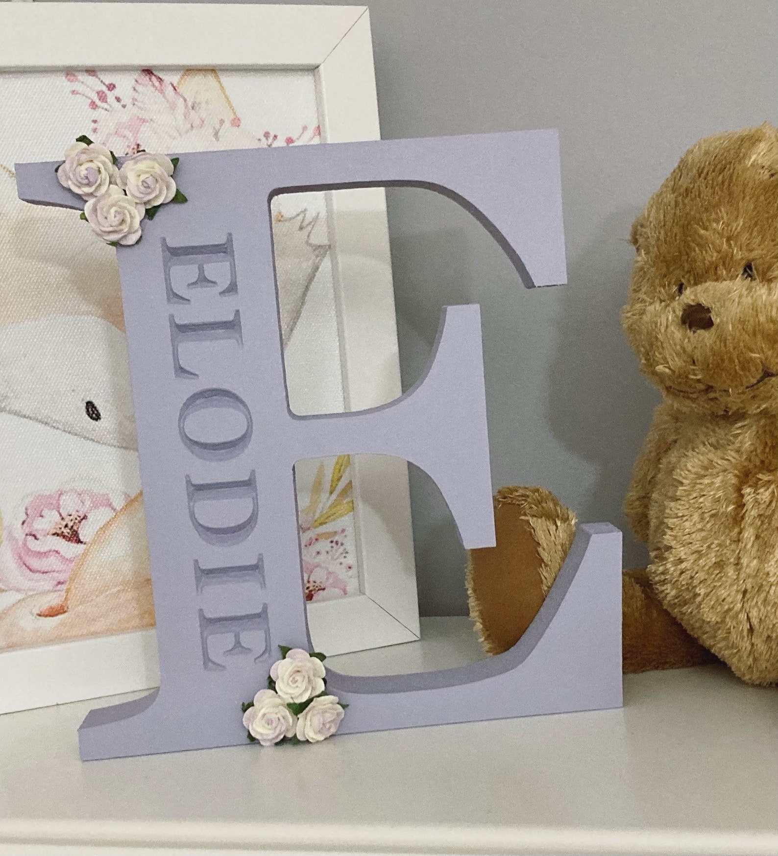 Freestanding Letters Nursery Decornew Baby Gift - Etsy UK
