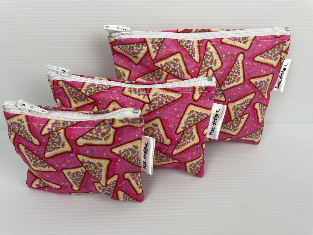 Fairy Bread Fabric Coin Purse: Australian Made Zipper Pouch Laura Wayne ...