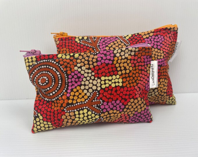 Beautiful Indigenous Eagle Aboriginal Print Organisation Pouch, Zipper ...