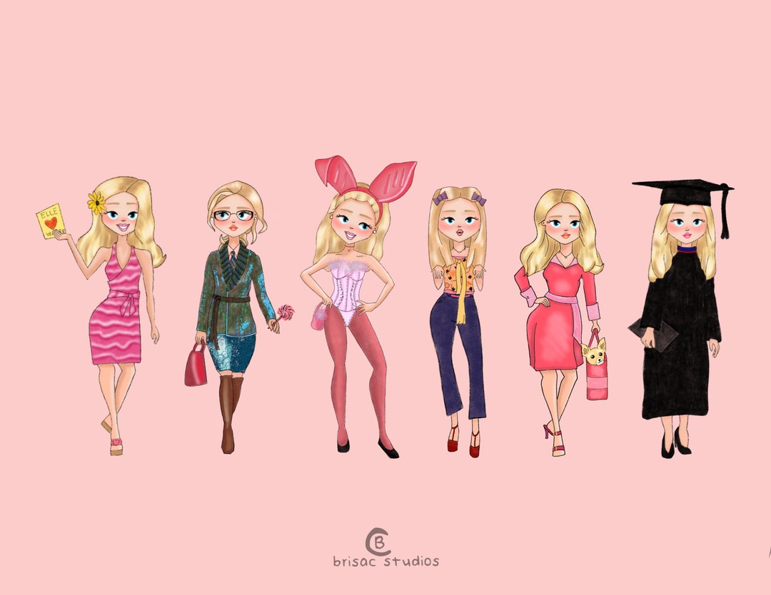 Elle Woods Digital Download - Etsy
