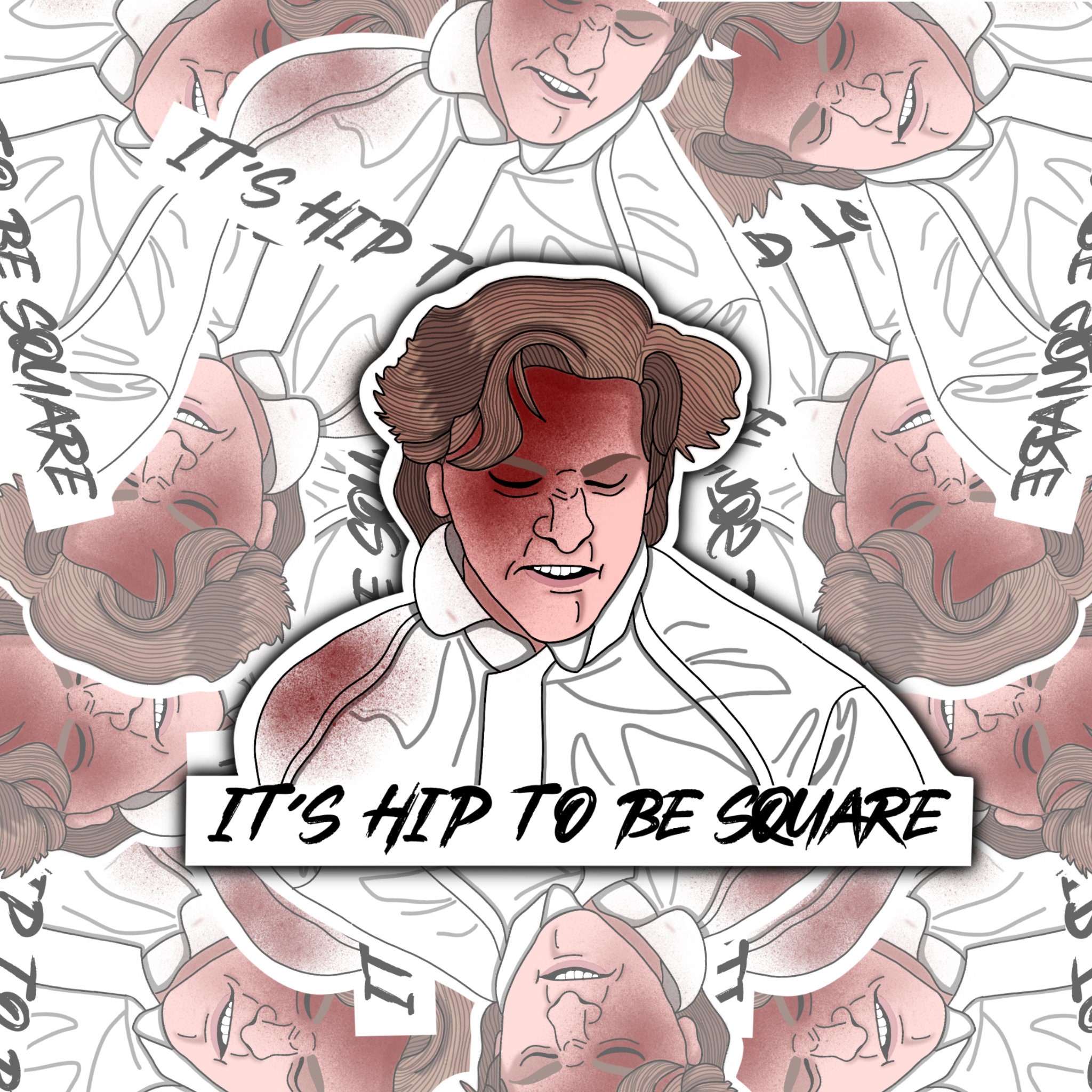 American Psycho Sticker - Etsy