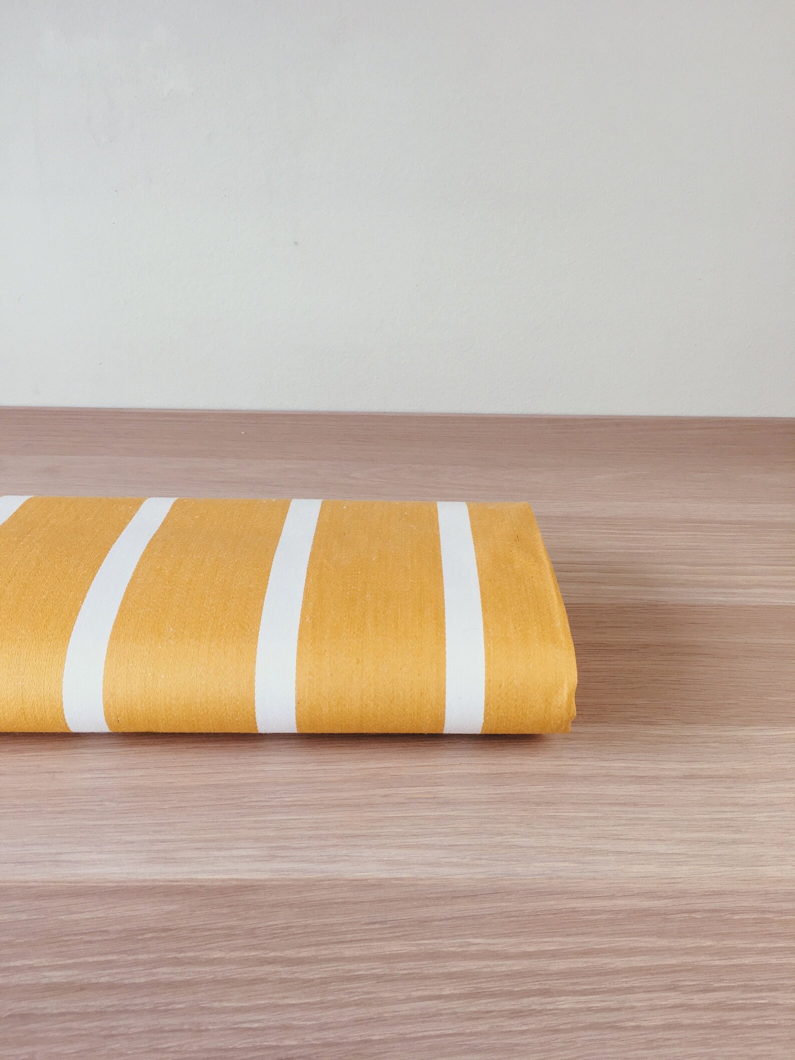 Choose! Antique Yellow Ticking Fabric Stripes Mid 1900s Cotton Yardage ...