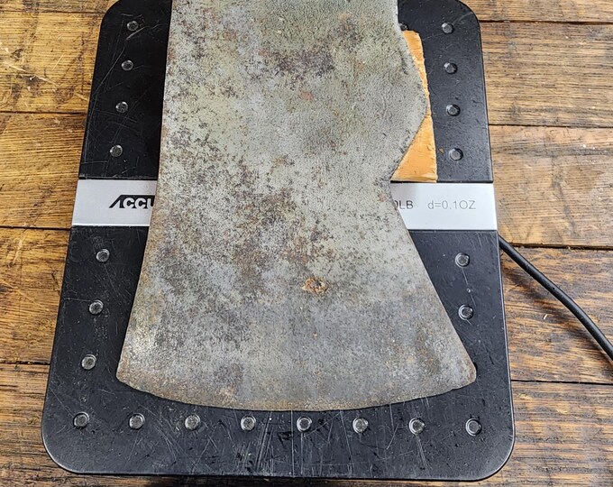 Unmarked Jersey Pattern Axe - Etsy