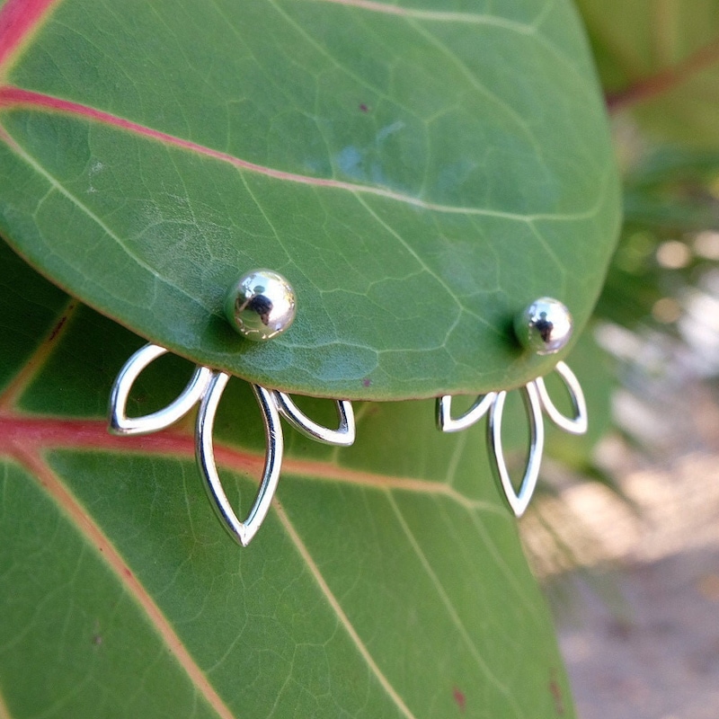 Double Sided Earring - Etsy Australia
