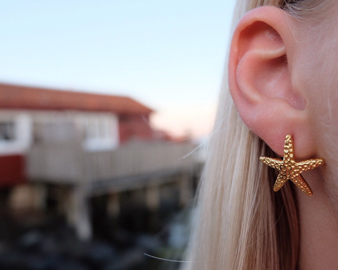 STARFISH Earrings in Gold - Etsy