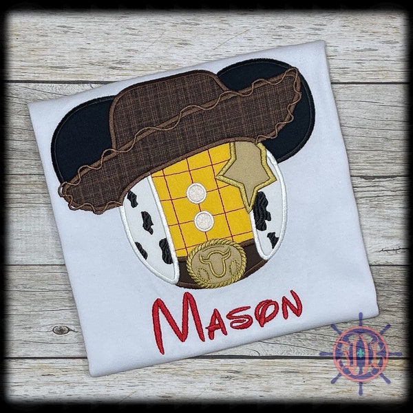 Cowboy Applique - Etsy