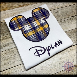 LSU Inspired Mouse Shirt, Purple and Gold Mouse Shirt - Etsy