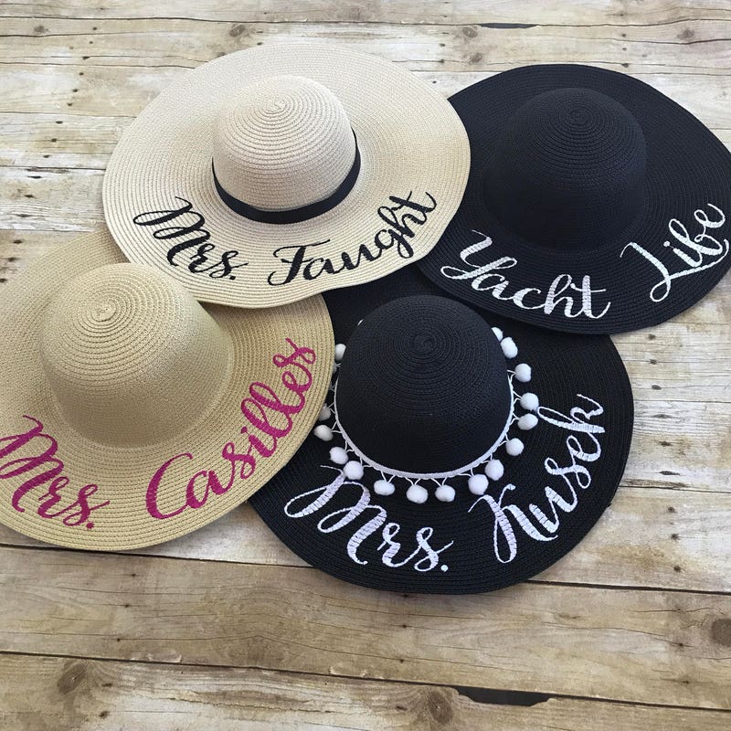 Mrs. Sun Hat - Etsy