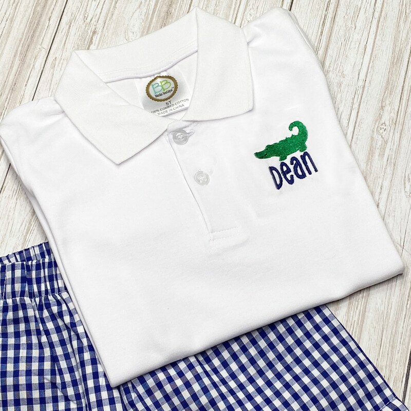 Alligator Polo Shirt - Etsy