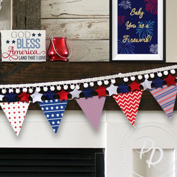 Pennant Flag Banner - Etsy