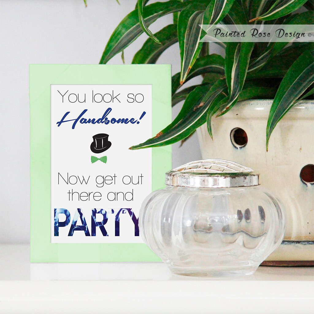 Reception Restroom Bathroom Sign Wedding Event Dance Gorgeous Party ...