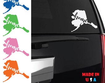 Alaska Car Decal - Etsy