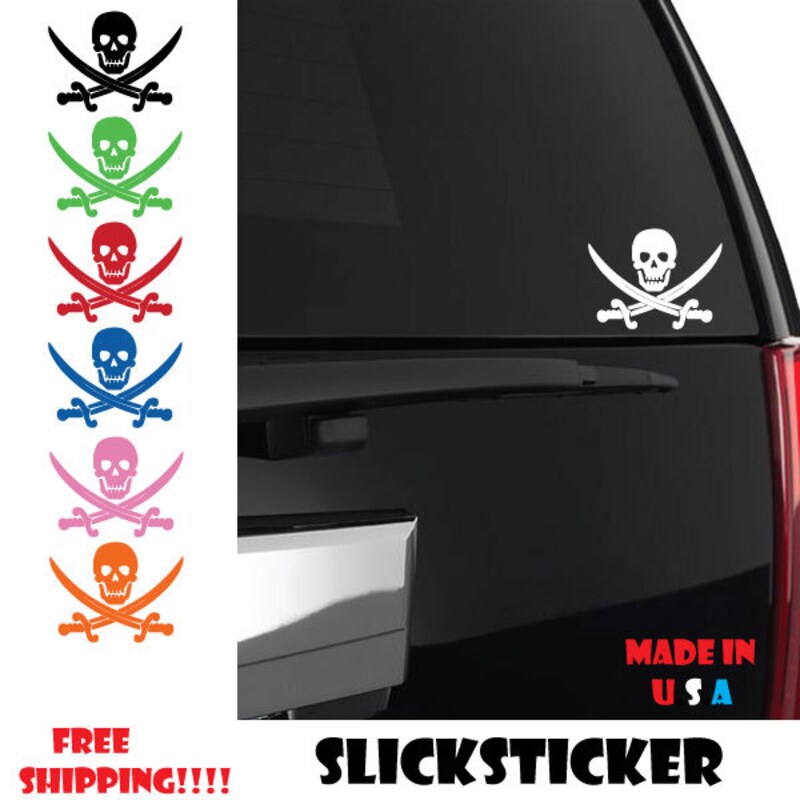 Pirate Decal - Etsy