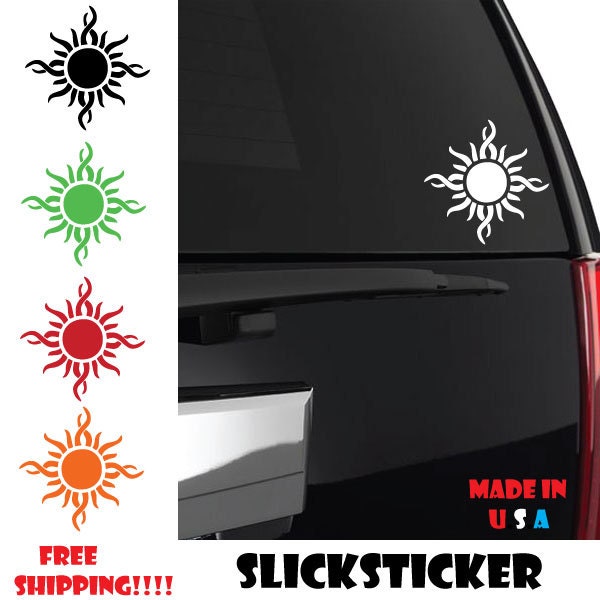 Sun Decal - Etsy
