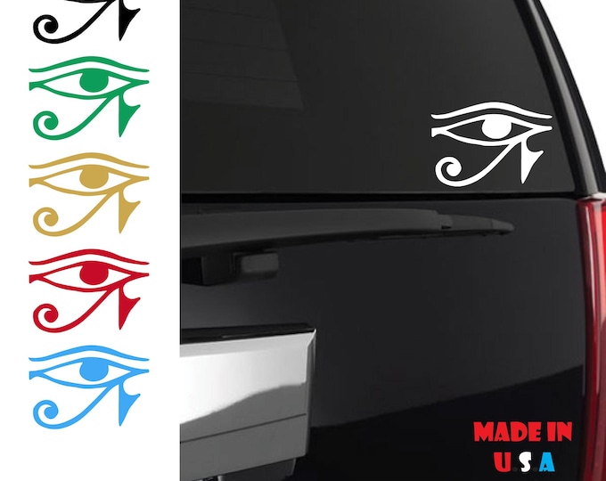 Golden Eye Vinyl Sticker - All Seeing Eye Vinyl Sticker - Celestial ...