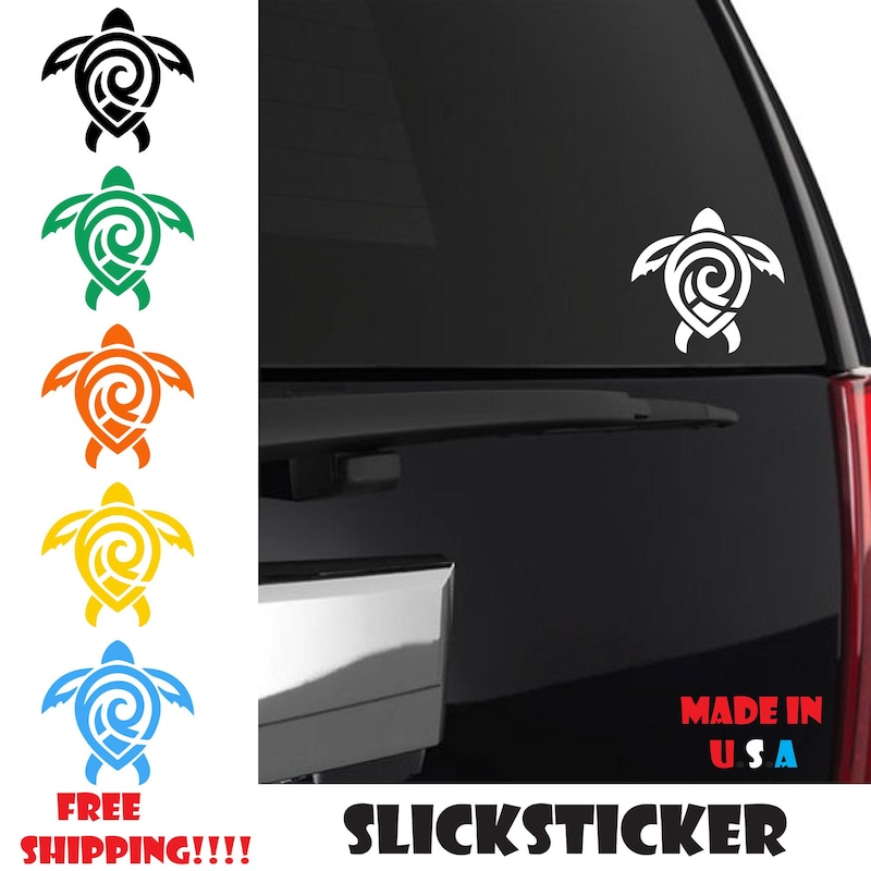 Sea Turtle Decal - Etsy
