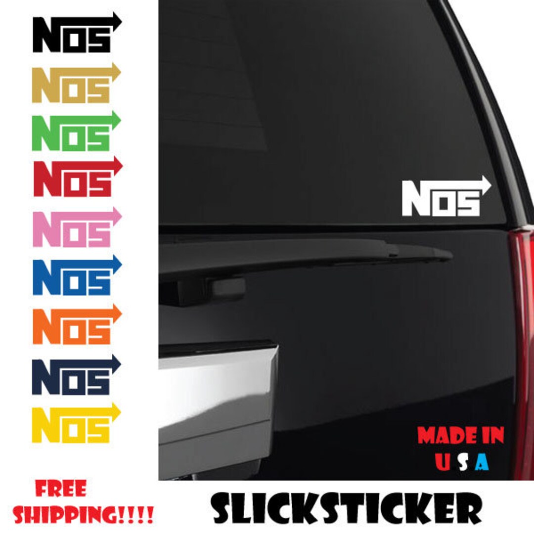 NOS Sticker | Nos Decal | Nos | Fast and Furious Car Accessories | Fast ...