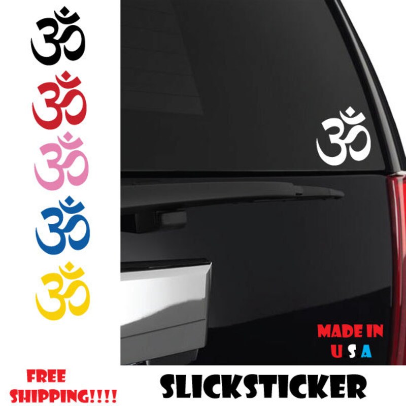 Om Decal - Etsy