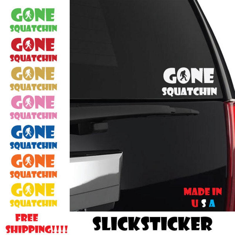 Gone Squatchin - Etsy