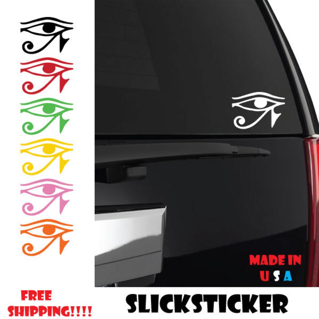 Eye Of Horus Sticker Eye Of Horus Eye Of Horus Decal Eye Etsy
