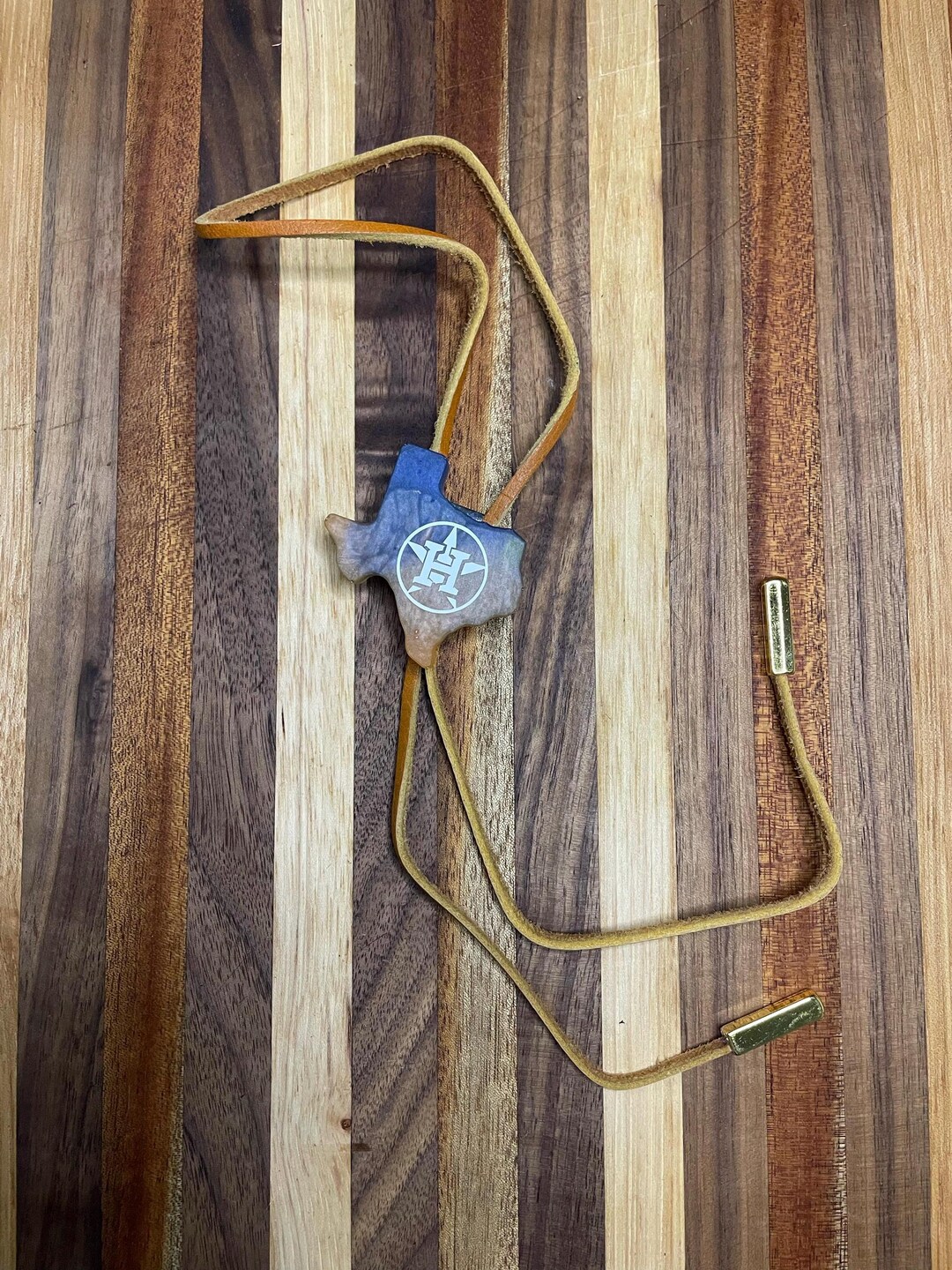 Houston Astros Bolo Tie. Texas Bolo Tie. Lone Star State Texas Tie ...