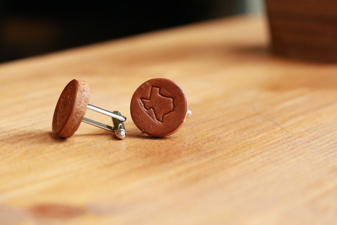 State Cuff Links. Texas Leather Cufflink. Arizona Cuff Link. Utah Cuff ...