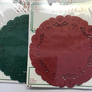 Colored Paper Doilies - Etsy