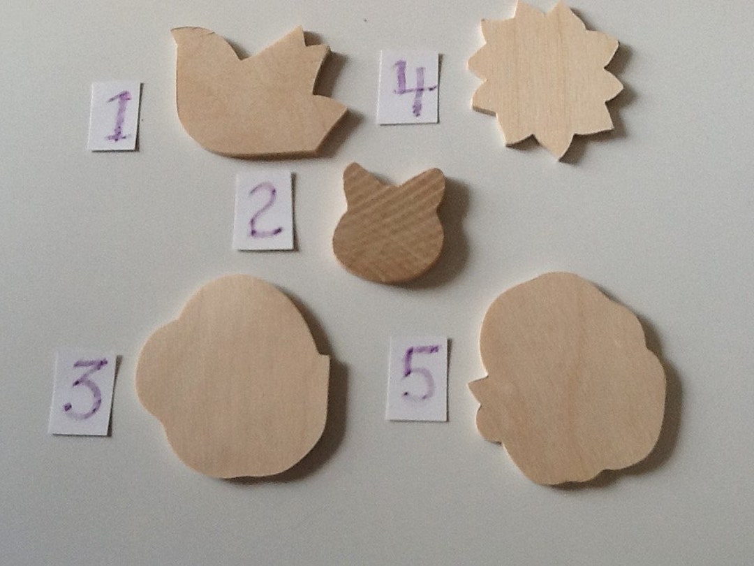 Mini Wooden Cut-outs - Etsy