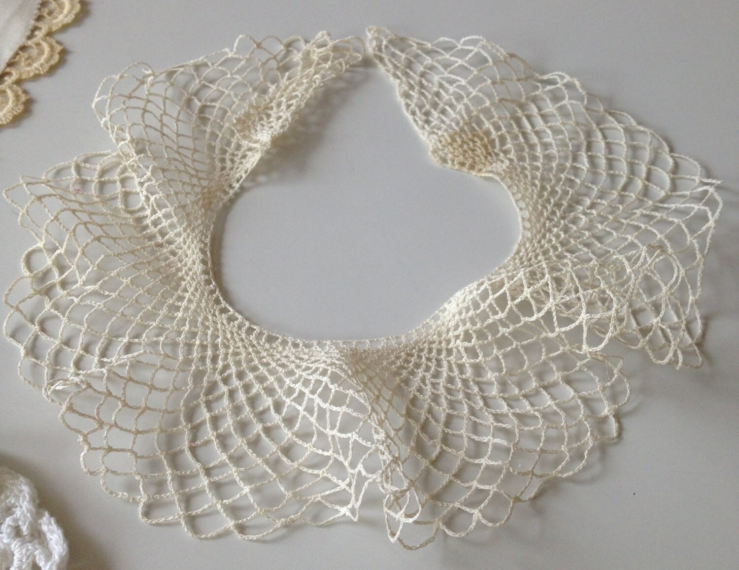 Crocheted Collars - Etsy