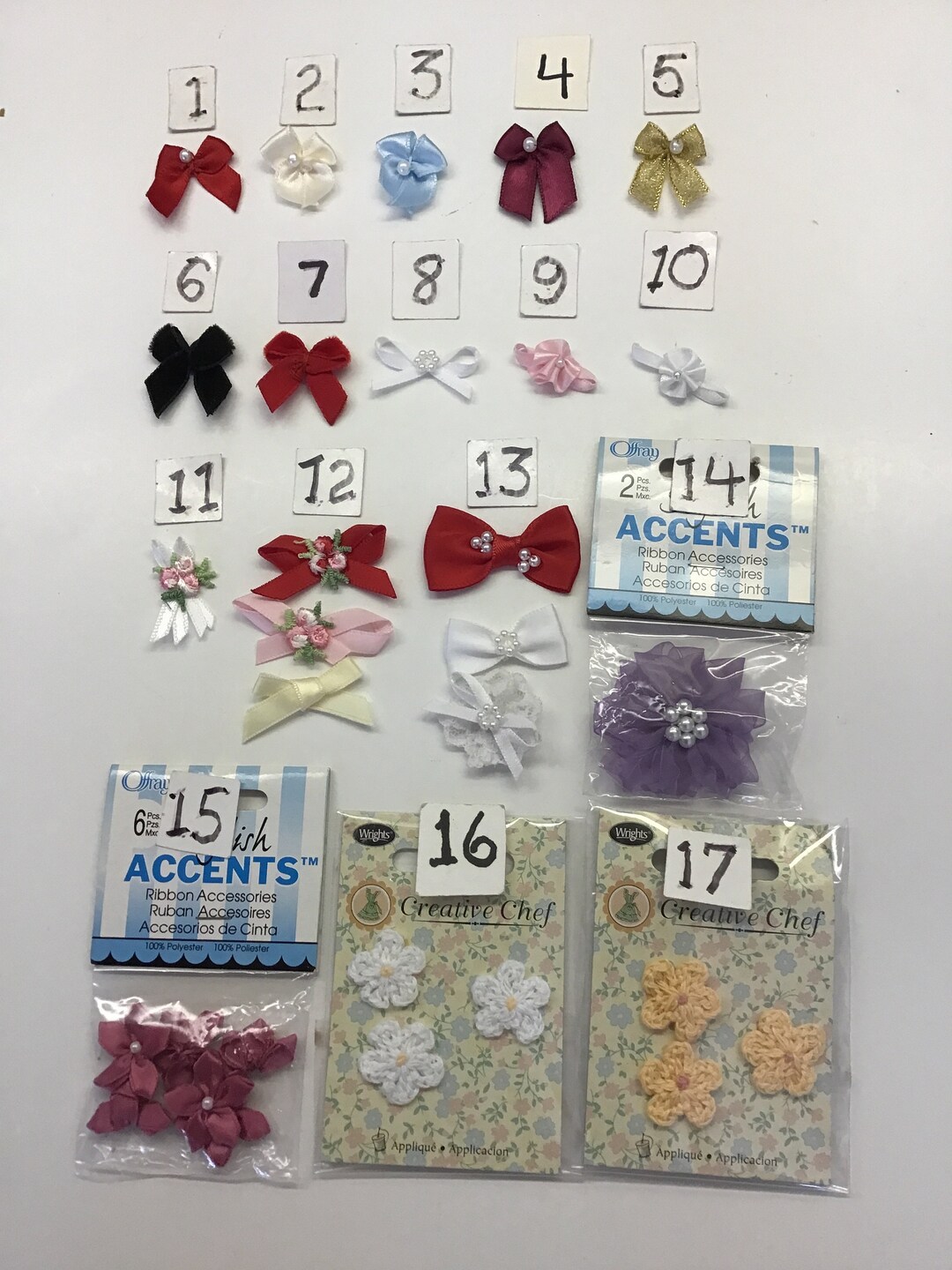 Offray Bows and Rosettes - Etsy
