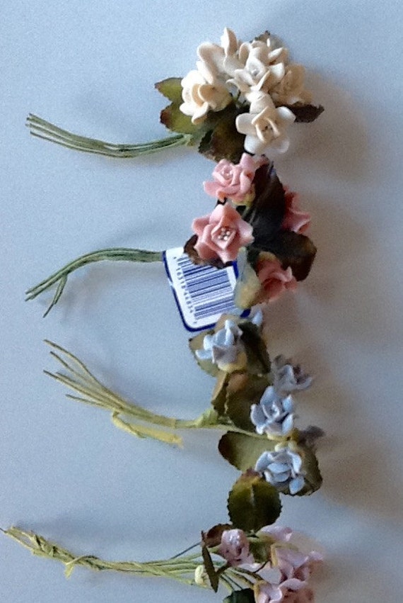 Clay Polymer Flowers With Pips by Modern Romance | Etsy