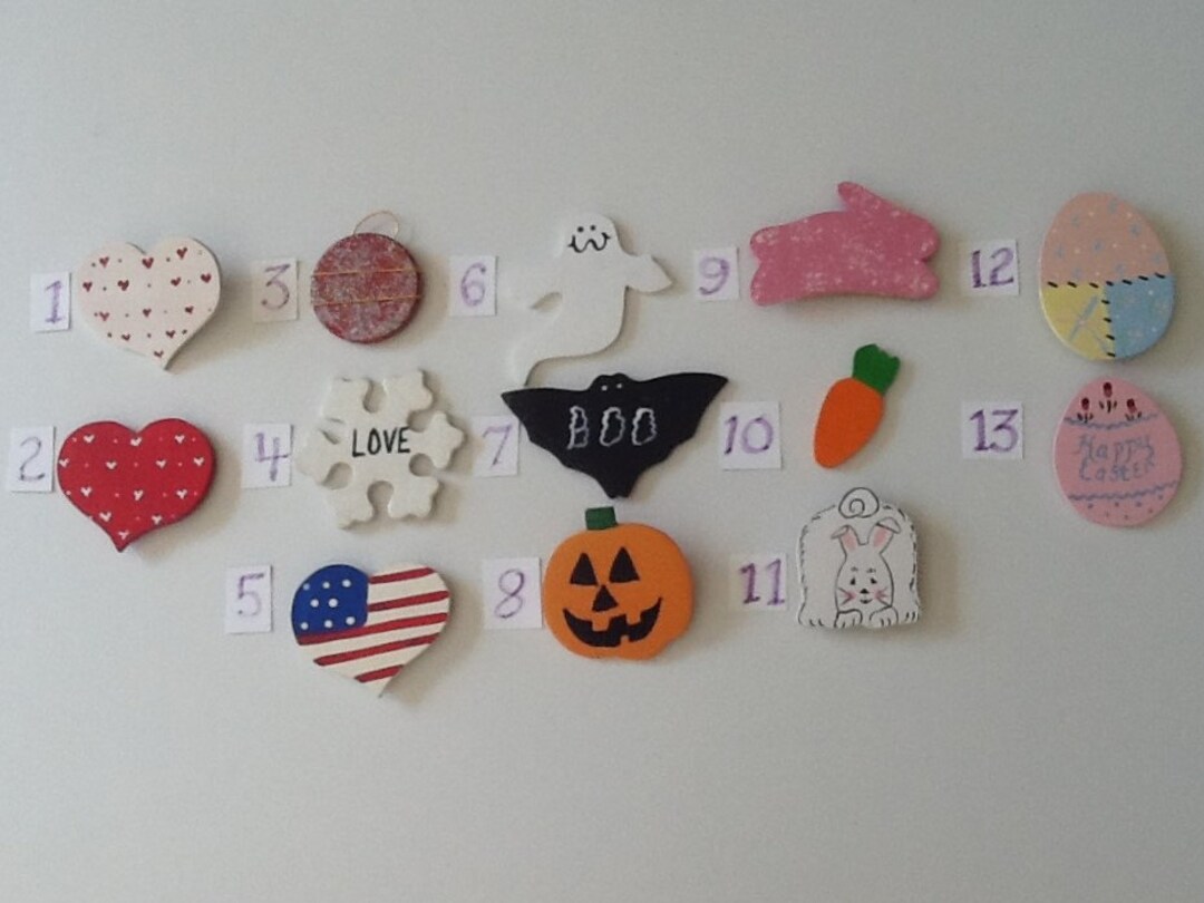 Holiday Mini-wooden Cut-outs - Etsy