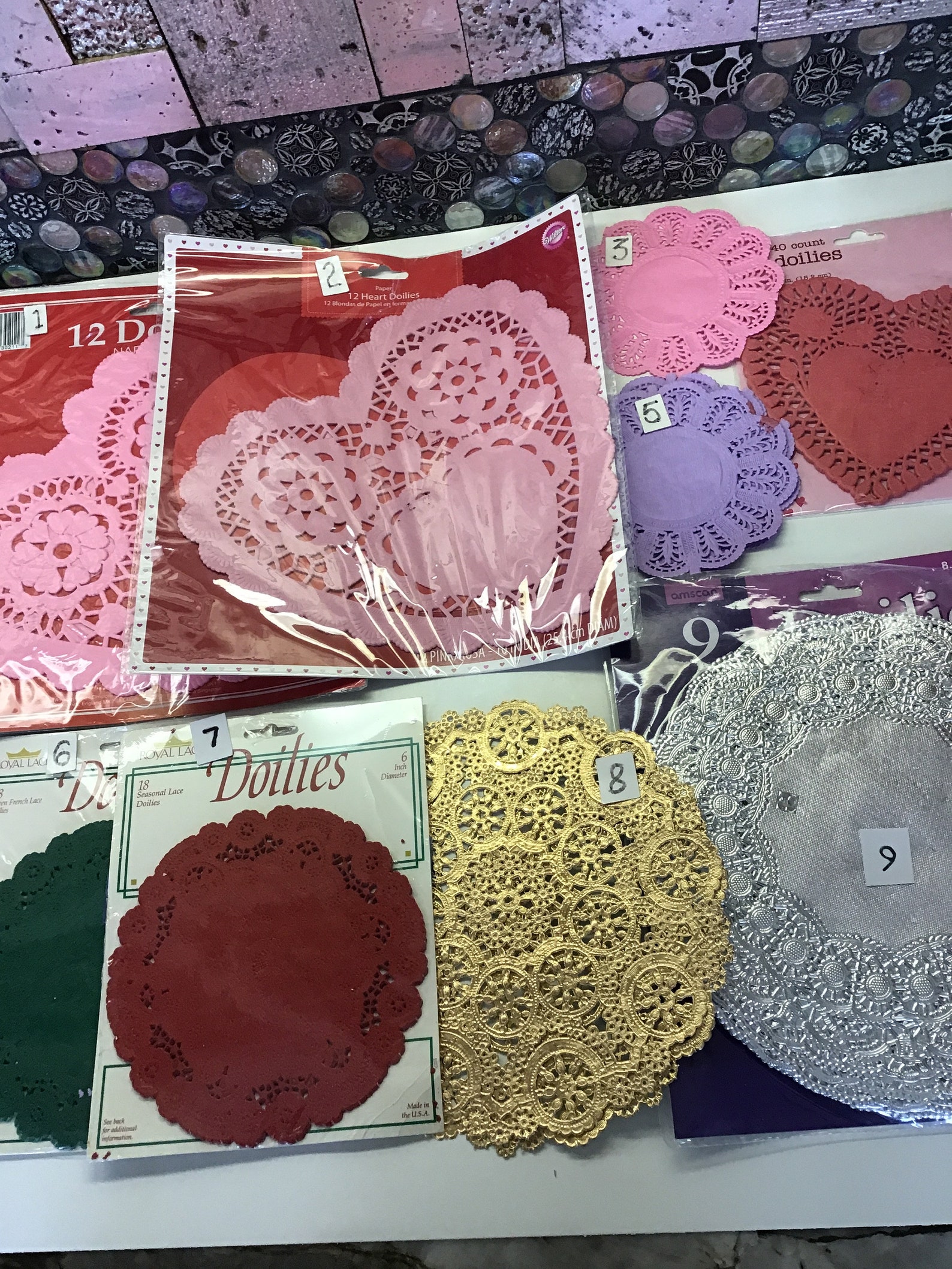 Colored Paper Doilies - Etsy