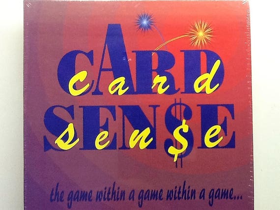 Card Sense Card Game | Etsy