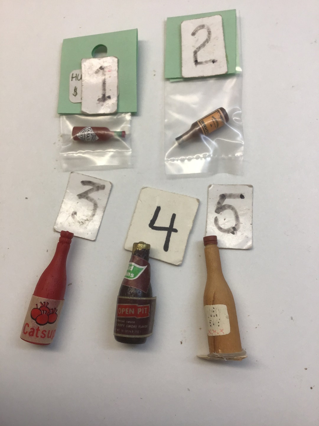 Dollhouse Miniature Sauces - Etsy