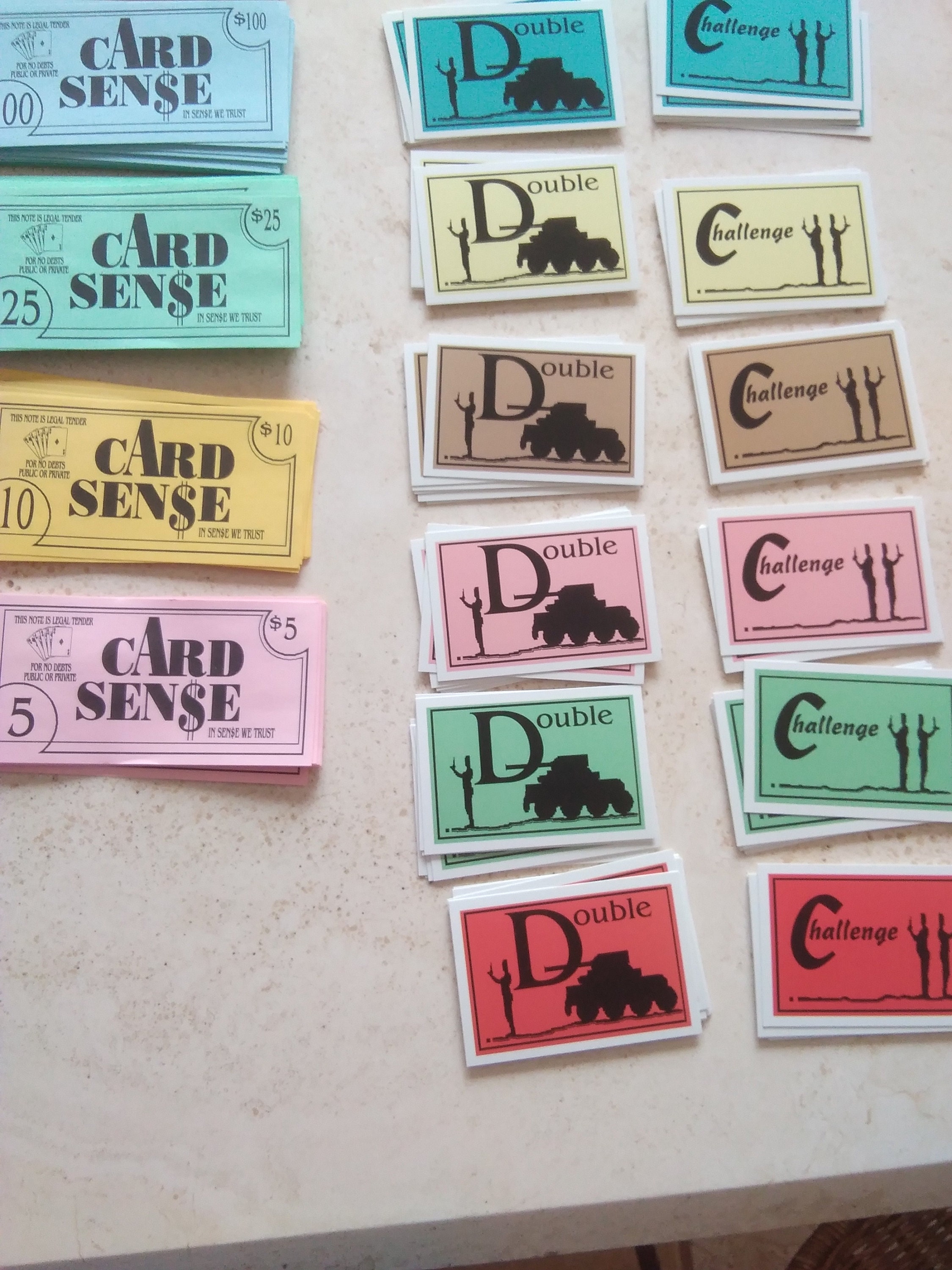 Card Sense Card Game | Etsy