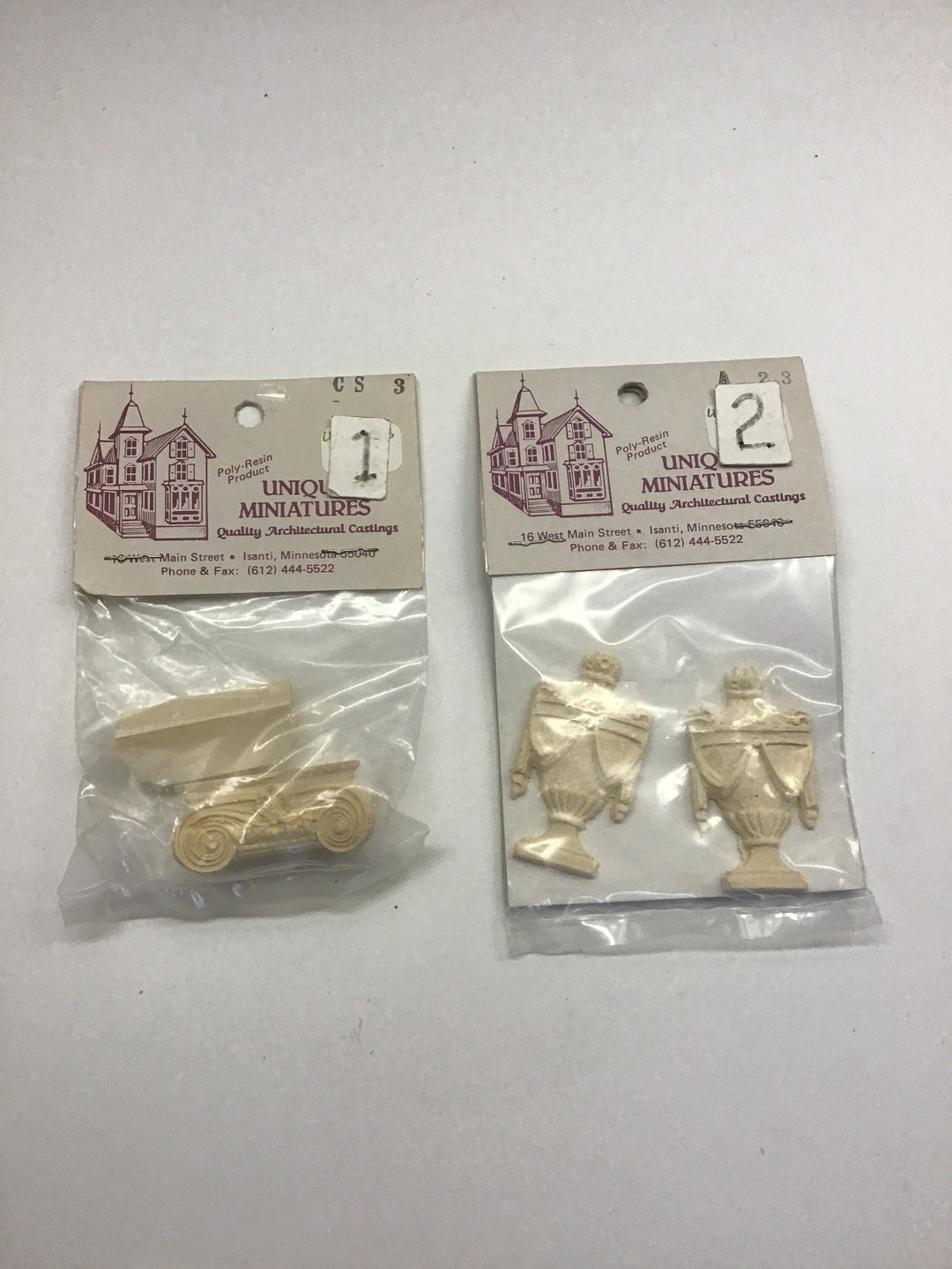 Dollhouse Miniature Architectural Castings - Etsy