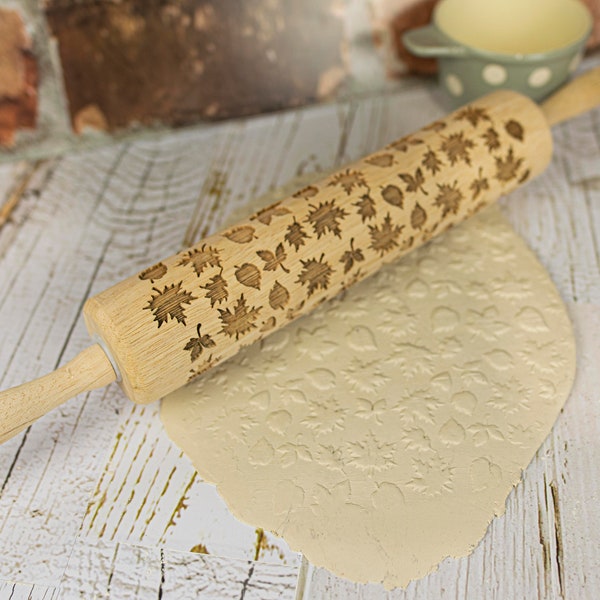 Fall Rolling Pin - Etsy