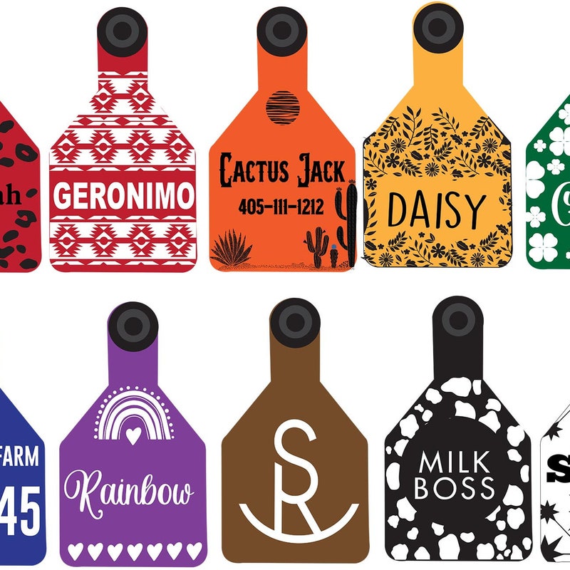 Custom Ear Tags - Etsy